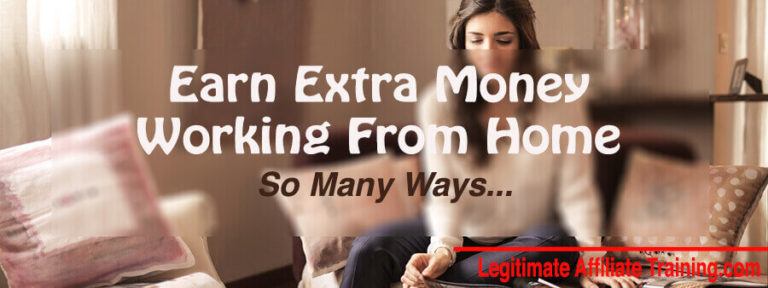 46 Amazing Ideas To Earn Extra Money Working From Home | Legitimate ...